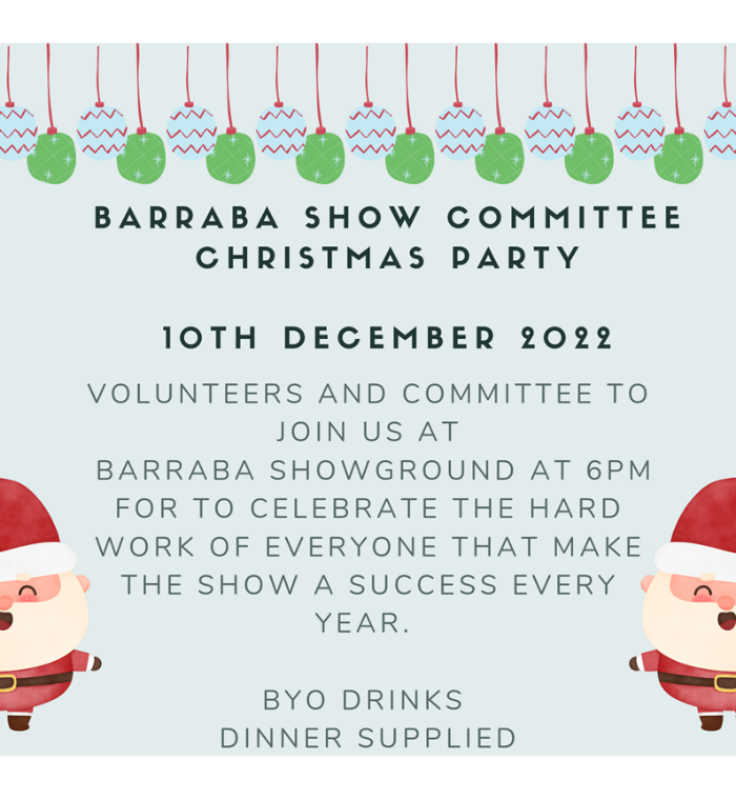 Barraba Show Christmas party - Barraba Community News