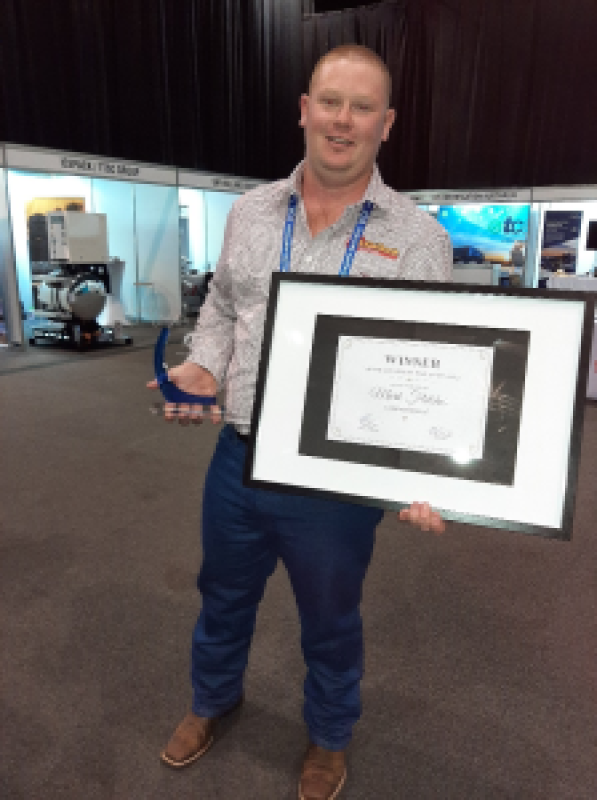 Mark Fletcher wins 'Young Driver' award - Barraba Community News