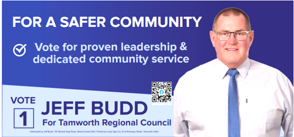 Jeff Budd running for local Government - Barraba Community News