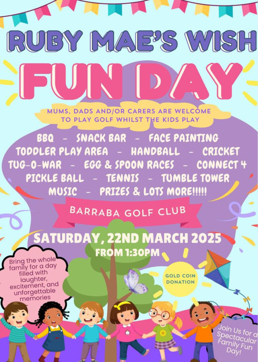 Ruby Mae Fun Day 22nd March - Barraba Community News