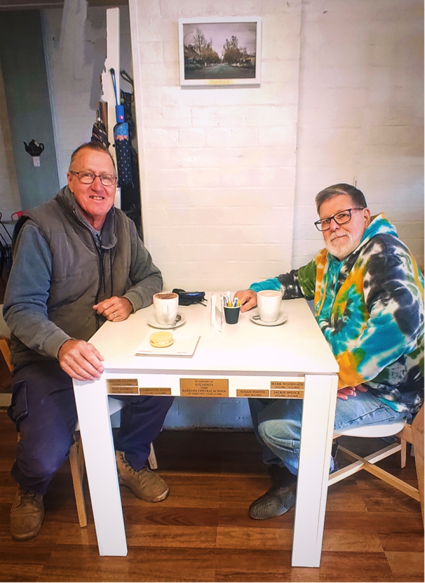 Barraba Central School memorial 1975-1980 table - Barraba Community News