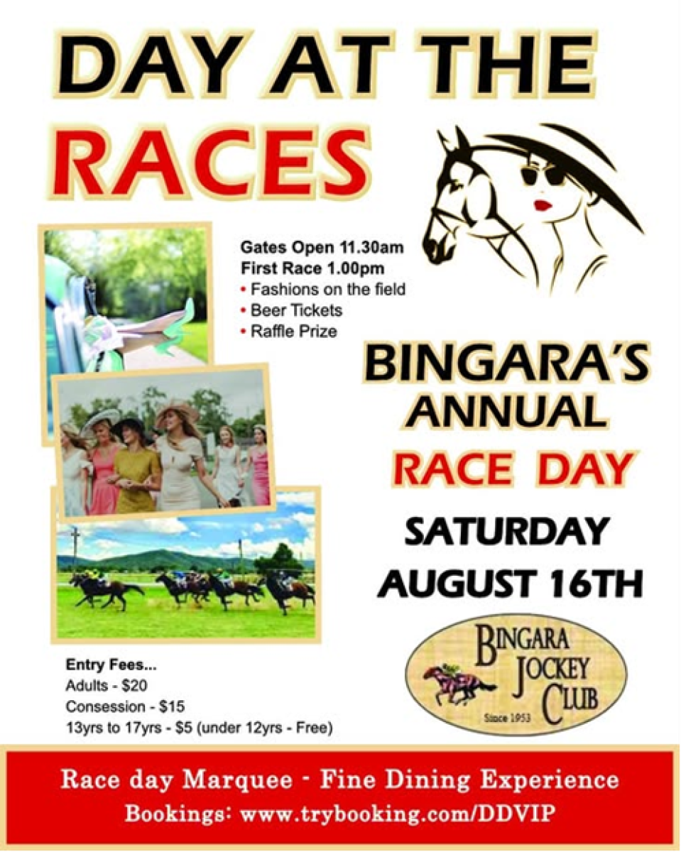 Bingara Race Day - Barraba Community News