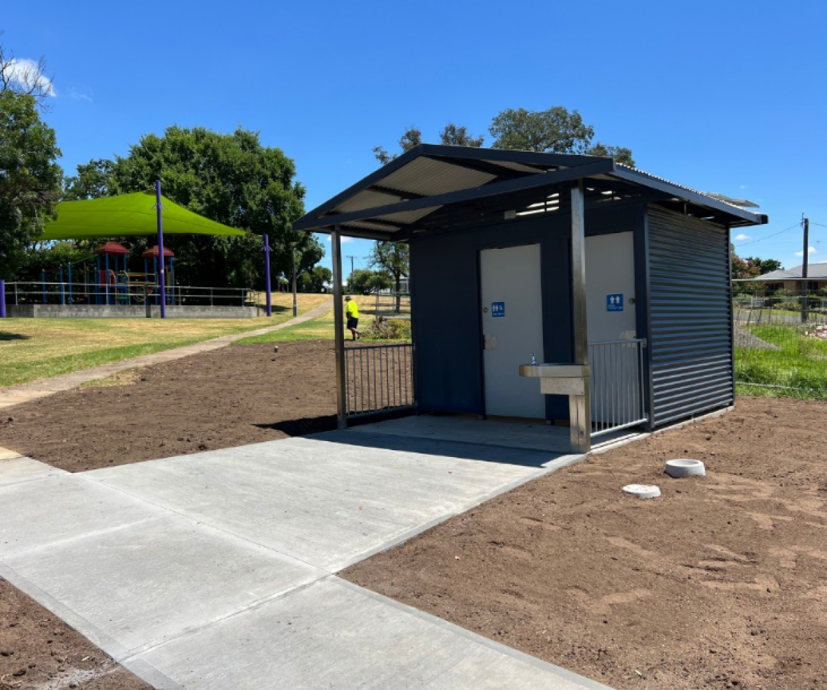 Rotary Park amenities block completed - Barraba Community News